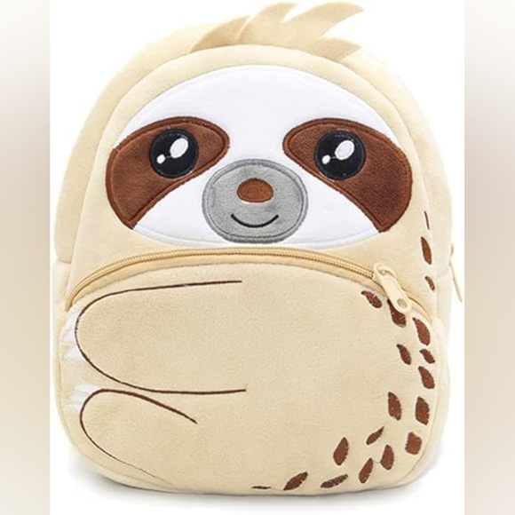 Accessories | Mini Plush Sloth Backpack | Poshmark